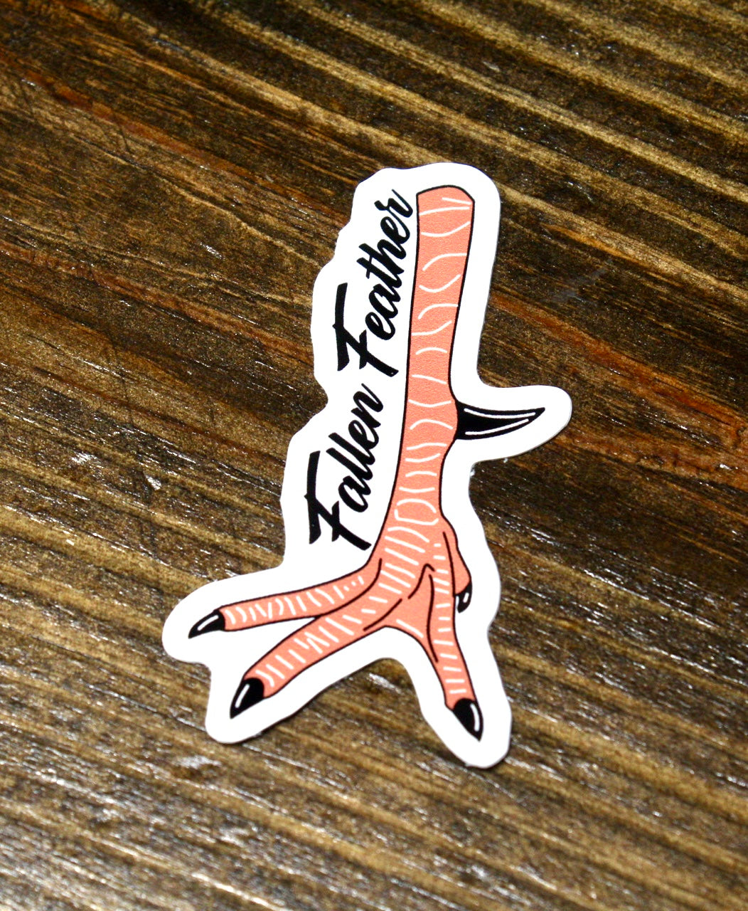 Spur Sticker – Fallen Feather